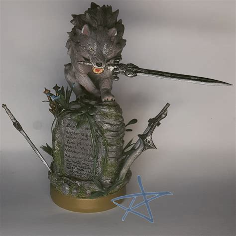 Great Grey Wolf Sif From Dark Souls R Amiibo