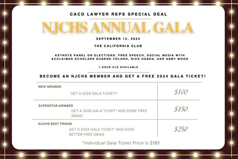 The Njchs Gala