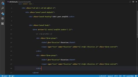 Social Network In Laravel 53 And Vuejs 20 5 Updating Users