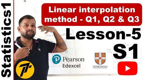 Lesson5 Linear Interpolation Method Q1 Q2 And Q3 Statistics1