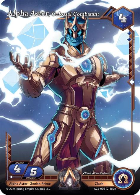 Alpha Aster Colossal Combatant Equilibrium Alpha Clash