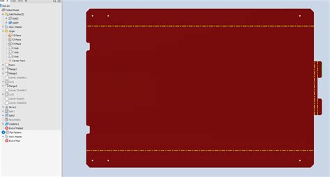 Solved Inventor Sheet Metal Flat Pattern From Body With Overridden