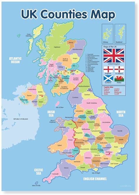 Map England County
