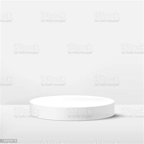 흰색 배경에 벡터 현실적인 연단 제품 프레젠테이션을 위한 빈 공간입니다 0명에 대한 스톡 벡터 아트 및 기타 이미지 0명 강단 공란 Istock