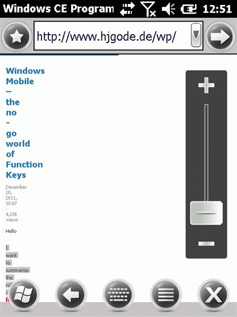 Windows Ce Programming Blog Archive Windows Mobile 6 Internet