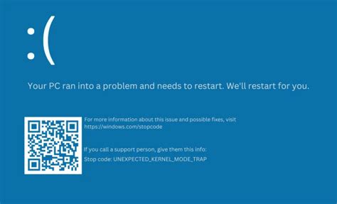 How To Fix The Unexpected Kernel Mode Trap Error In Windows The Tech Edvocate