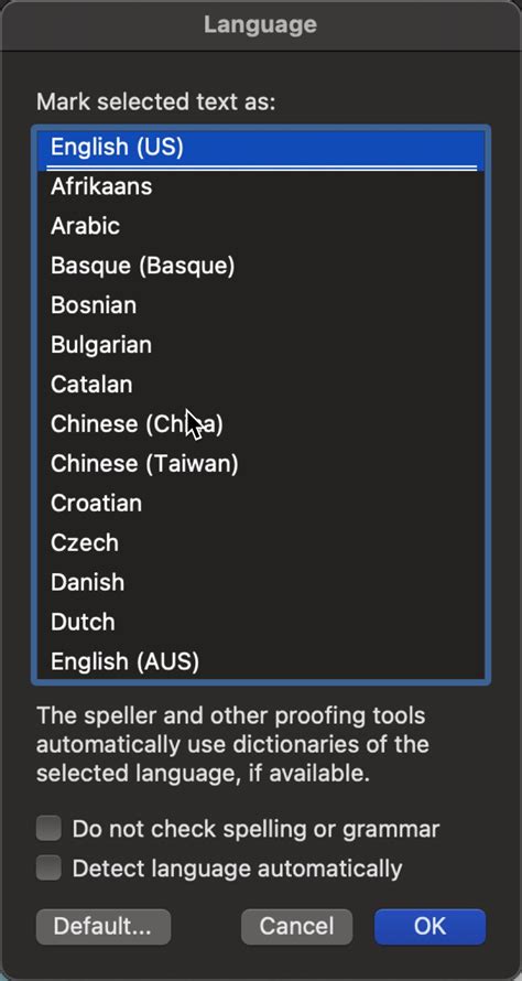 How To Change The Language In Microsoft Word Envato Tuts