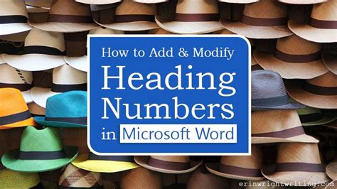 How To Add And Modify Heading Numbers In Microsoft Word PC Mac Mac Tutorial Words