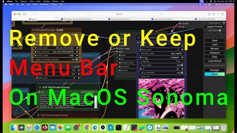 How To Remove Or Keep Menu Bar In Full Screen Mode On MacOS Sonoma YouTube