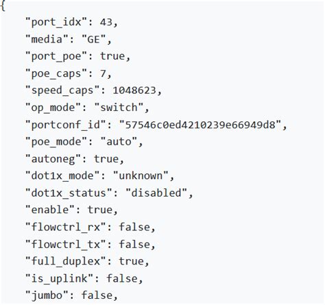 Disable Port On Switch Issue Art Of Wifi Unifi Api Client Github