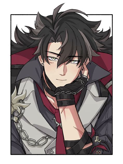 Wriothesley Genshin Impact Drawn By Acupofbread Danbooru