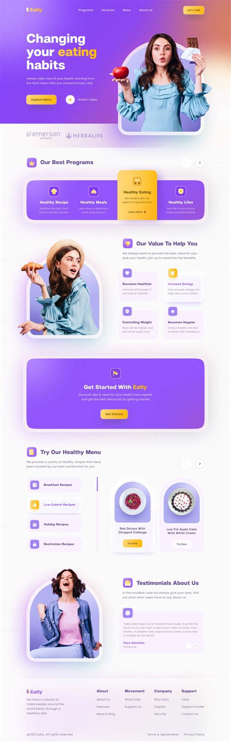 Landing Page Ui Design Artofit