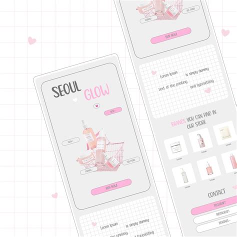 Modern E Commerce Website Design For Beauty~ By Yerimii333 On Dribbble