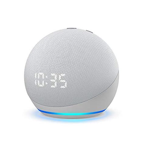 Echo Dot 4th Gen Smart Speaker With Clock Deals From SaveaLoonie
