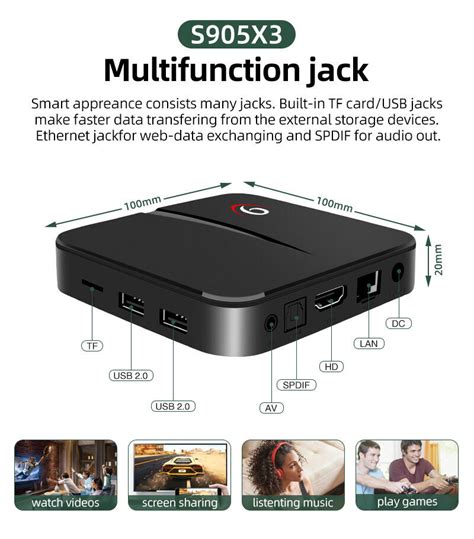 Buy Wholesale China Android Tv Box Smart Tv Box Free Oem Odm Amlogic S905x3 Tv Box With 4gb 32gb