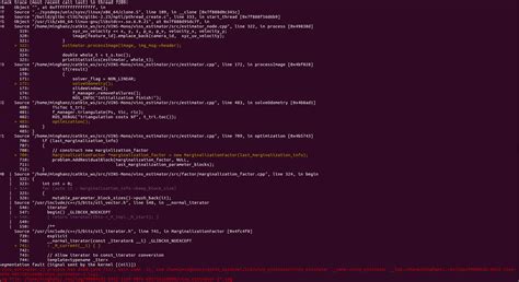 vins estimator process died at marginalizationfactor · issue 306 · hkust aerial robotics vins