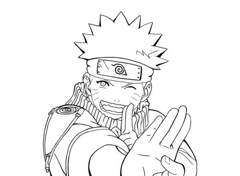 Fise De Colorat Cu Fața Naruto Care Râde Descărcați Imprimați Sau Colorați Online Gratuit