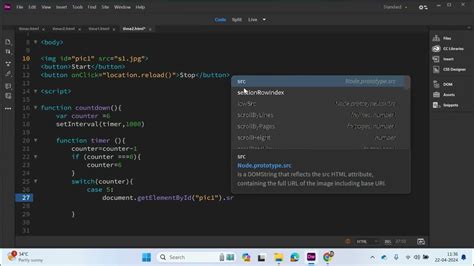 Javascript Tutorial 19 Functions Timer Part 2 Youtube