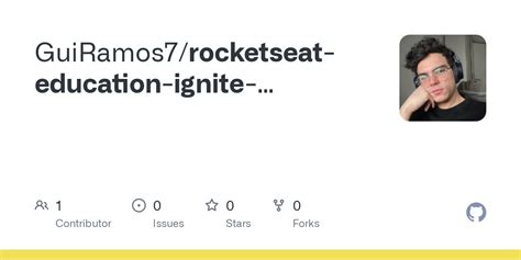 GitHub GuiRamos Rocketseat Education Ignite Template Corrigindo O Codigo