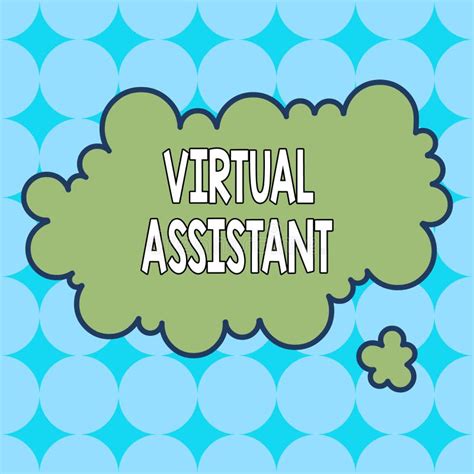 Text Sign Showing Virtual Assistant Conceptual Photo Demonstrating Who