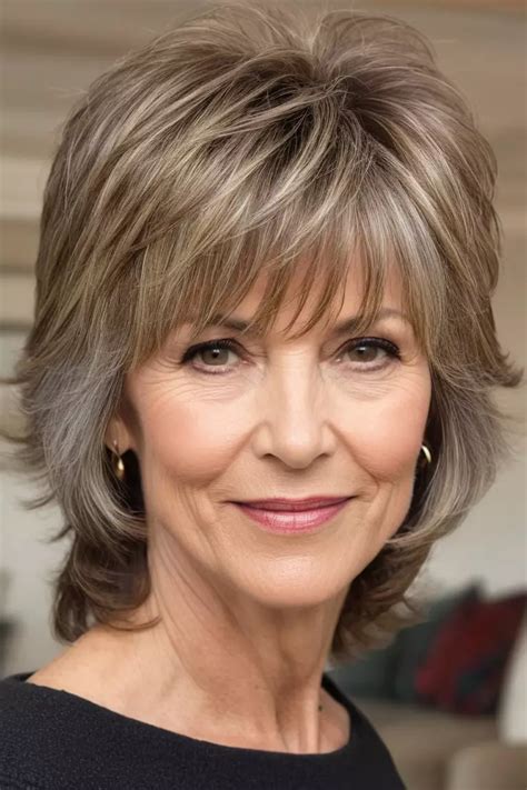 22 Short Shag Hairstyles For Women Over 60