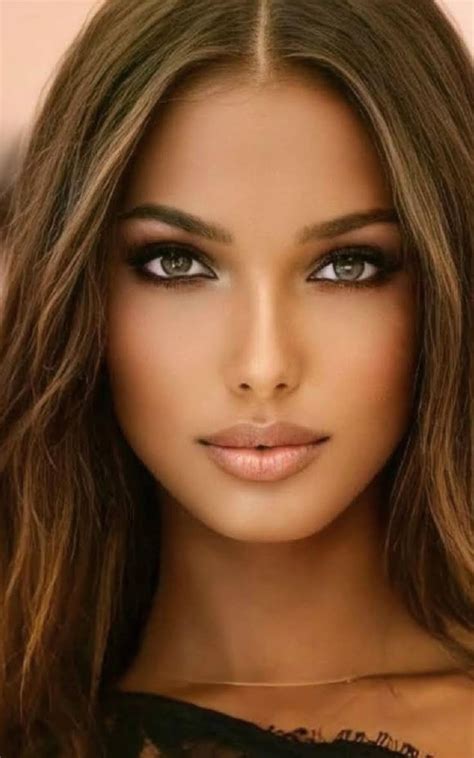 Beautiful Dark Brown Eyes Gorgeous Lips Adriana Lima Best Photos Beauty Face
