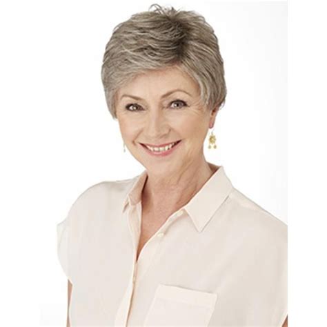 Short Curly Grey Wigs Modern Synthetic 4 Inches Short Grey Curly Wig