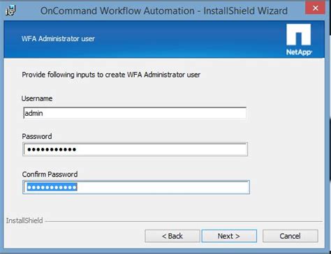 Remote Infrastructure Management NetApp WFA Management