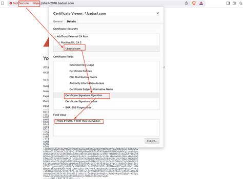 Certificate Signed With Weak Algorithm Help Center