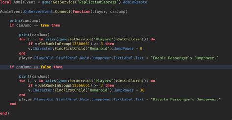 jumppower grouprank serverscriptservice scripting support developer forum roblox