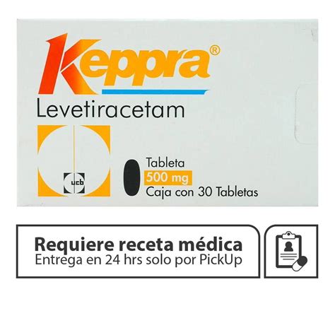 Keppra Levetiracetam 30 Tabletas 500 Mg Bodega Aurrera Despensa A Tu