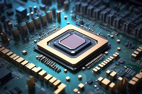 Central Computer Processors Cpu Concept Motherboard Digital Chip Tech