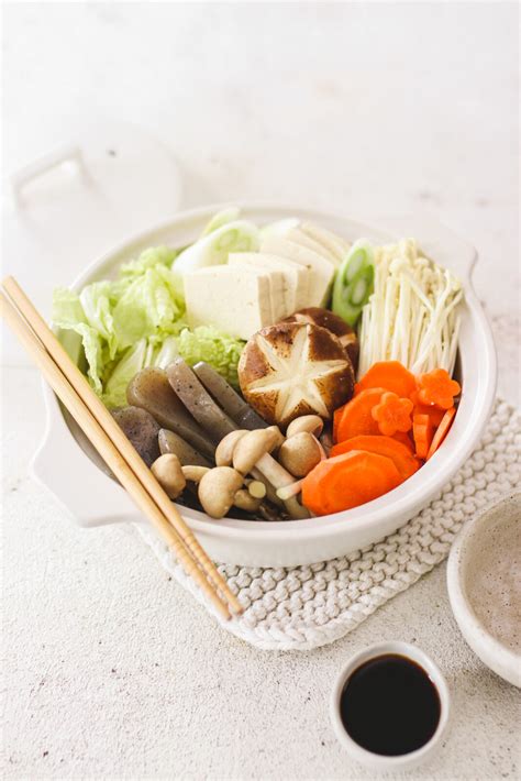 Vegan Japanese Hot Pot Nabemono Veggiekins Blog