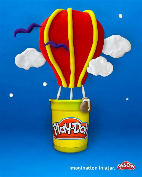 Play Doh Print Ad Campaign On Behance