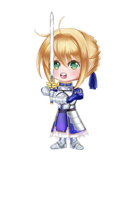 Saber Chibi By Laruuna On Deviantart