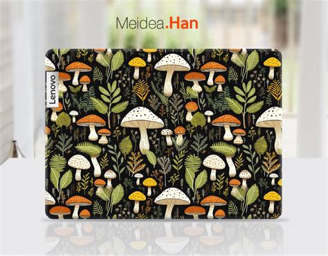Laptop Skin Protect Lenovo Thinkbook Decals Customizable Personalised Green Plants Design For
