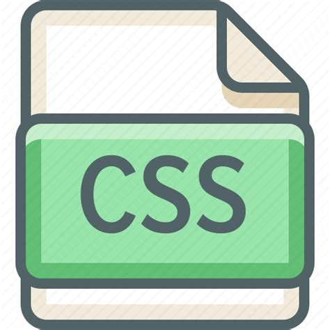 Basic Css Extension File Format Type Icon