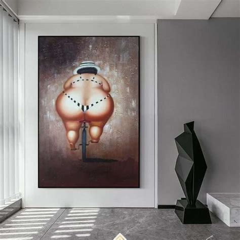 100 Handmade Modern Abstract Naked Sexy Nude Oil Canvas Painting