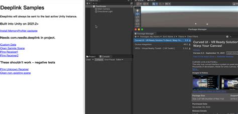 [bugs] deeplink no works on macos · issue 1 · needle tools unity