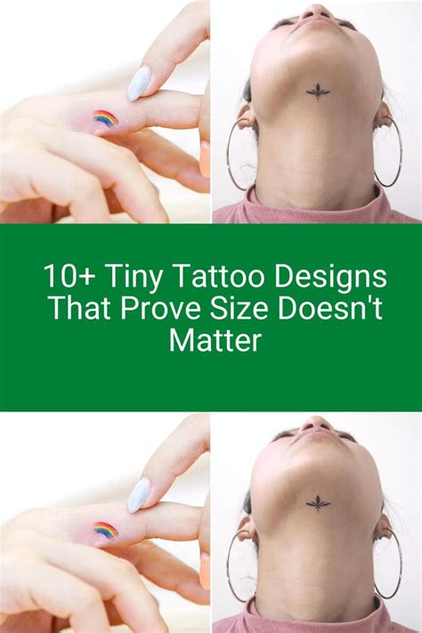 10 Tiny Tattoo Designs That Prove Size Doesnt Matter Tiny Tattoos Tattoo Designs Short Gel