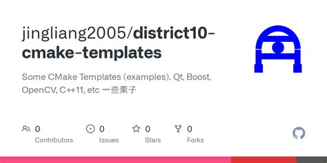 Github Jingliang2005district10 Cmake Templates Some Cmake Templates