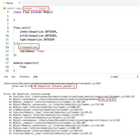 no sequelize instance passed throw new error no sequelize instance passed csdn博客