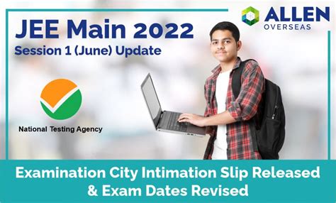JEE Main Update Session June Allen Overseas