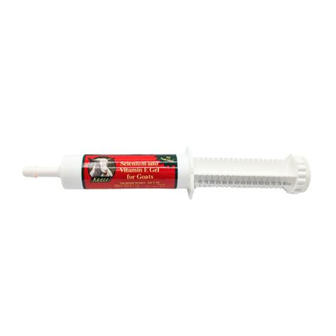 Vitamin E And Selenium Oral Gel For Goats 80 Ml Tube Mineral Buffet By