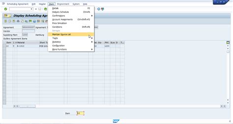 Source List In SAP MM