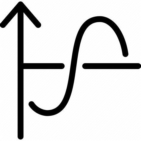 science graph wave sinusoid sine sinusoidal icon download on