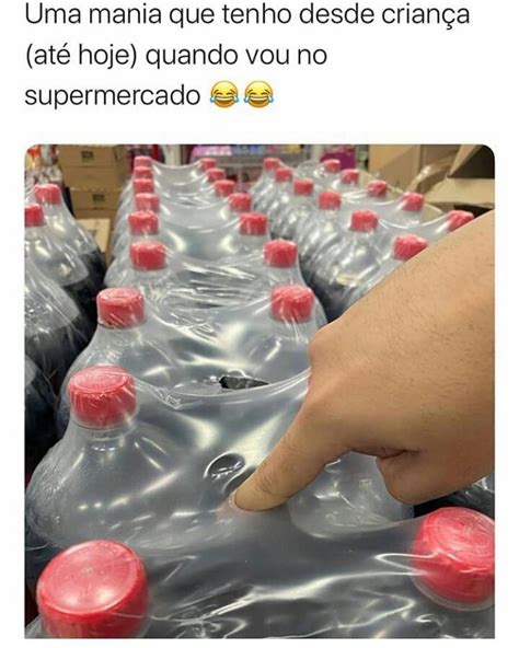 Uma Mania Que Tenho Desde Criança Até Hoje Quando Vou No Supermercado