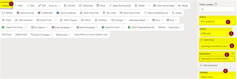 Open Custom Page From Model Driven App Using New Command Editing In Power Apps Softchief Learn