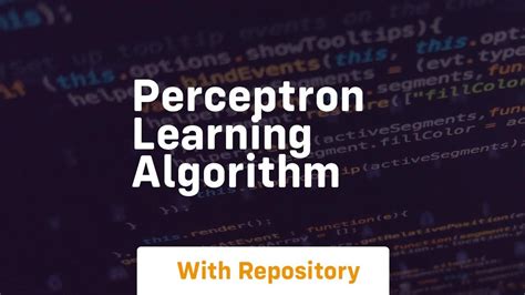 Perceptron Learning Algorithm Youtube