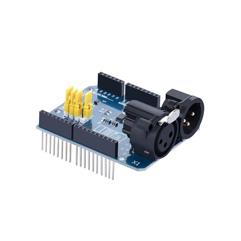 Dmxrdm Shield For Arduinothe Shield Is Populated With Neutrik Xlr